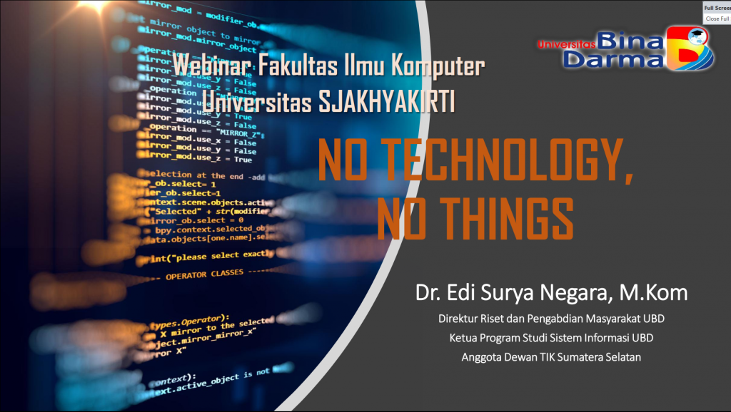 Persentations – Edi Surya Negara